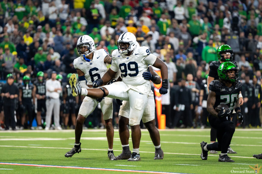 Penn State Football's Defense Struggles With Oregon Offense In Big Ten ...