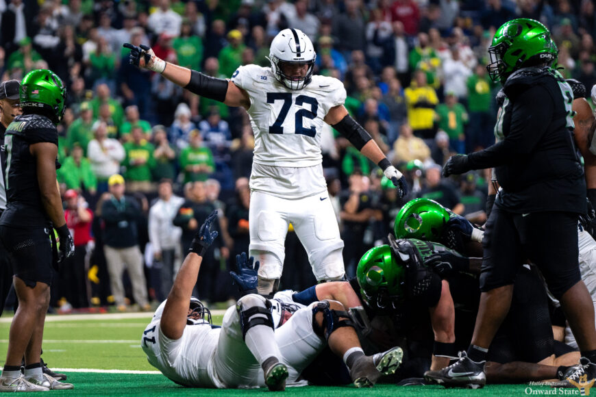 Penn State Football's Nolan Rucci Projected As Day Three Pick In 2026 ...
