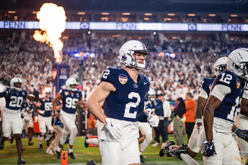 Penn State Football Wide Receiver Liam Clifford Declares For 2026 NFL ...
