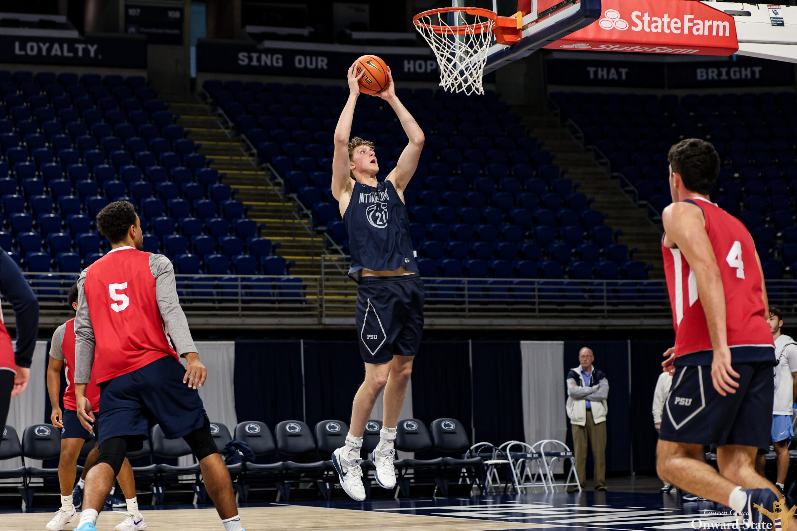 Report: Penn State Hoops Center Justin Houser To Enter Transfer Portal ...