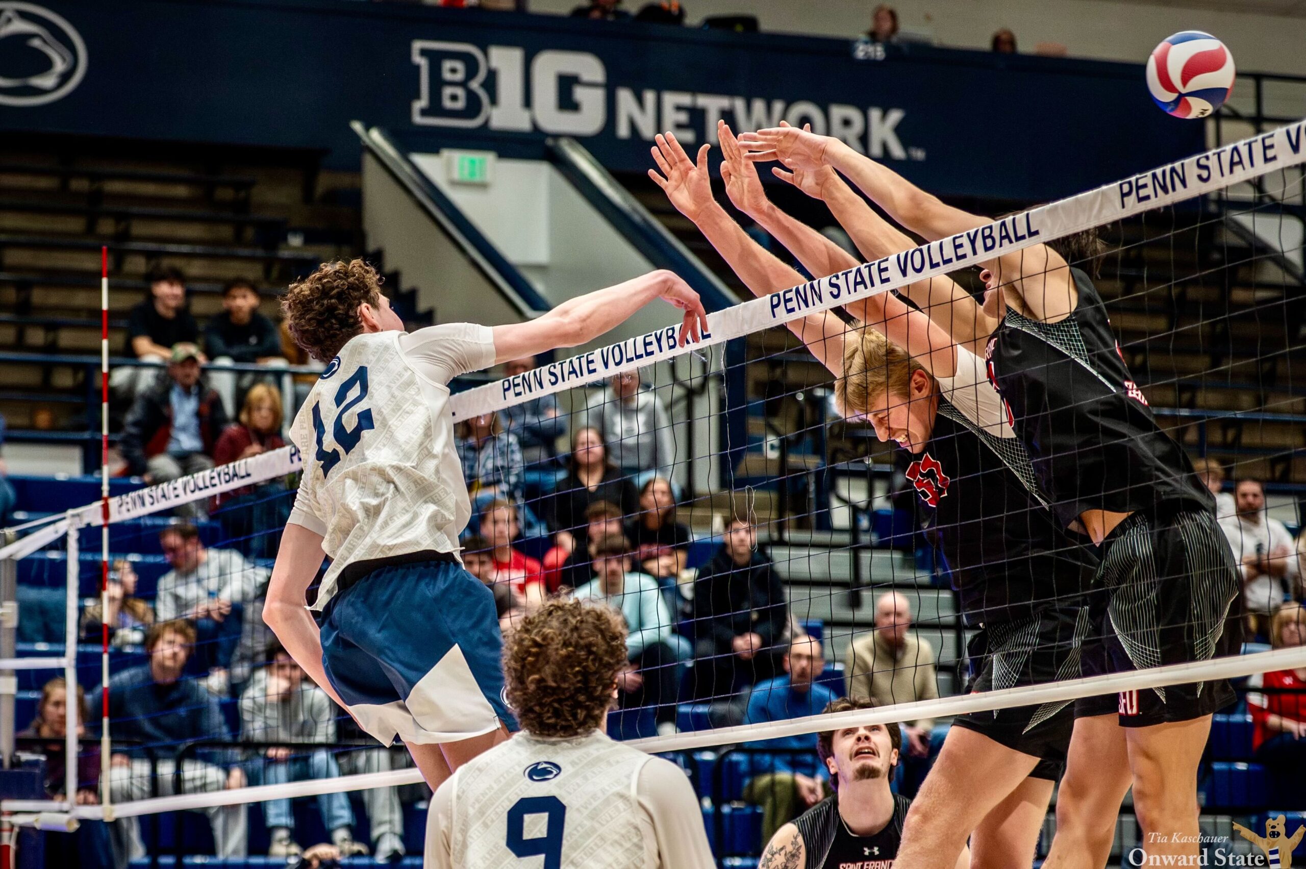 No. 14 Penn State Men’s Volleyball Sweeps Saint Francis 3-0 In THON ...