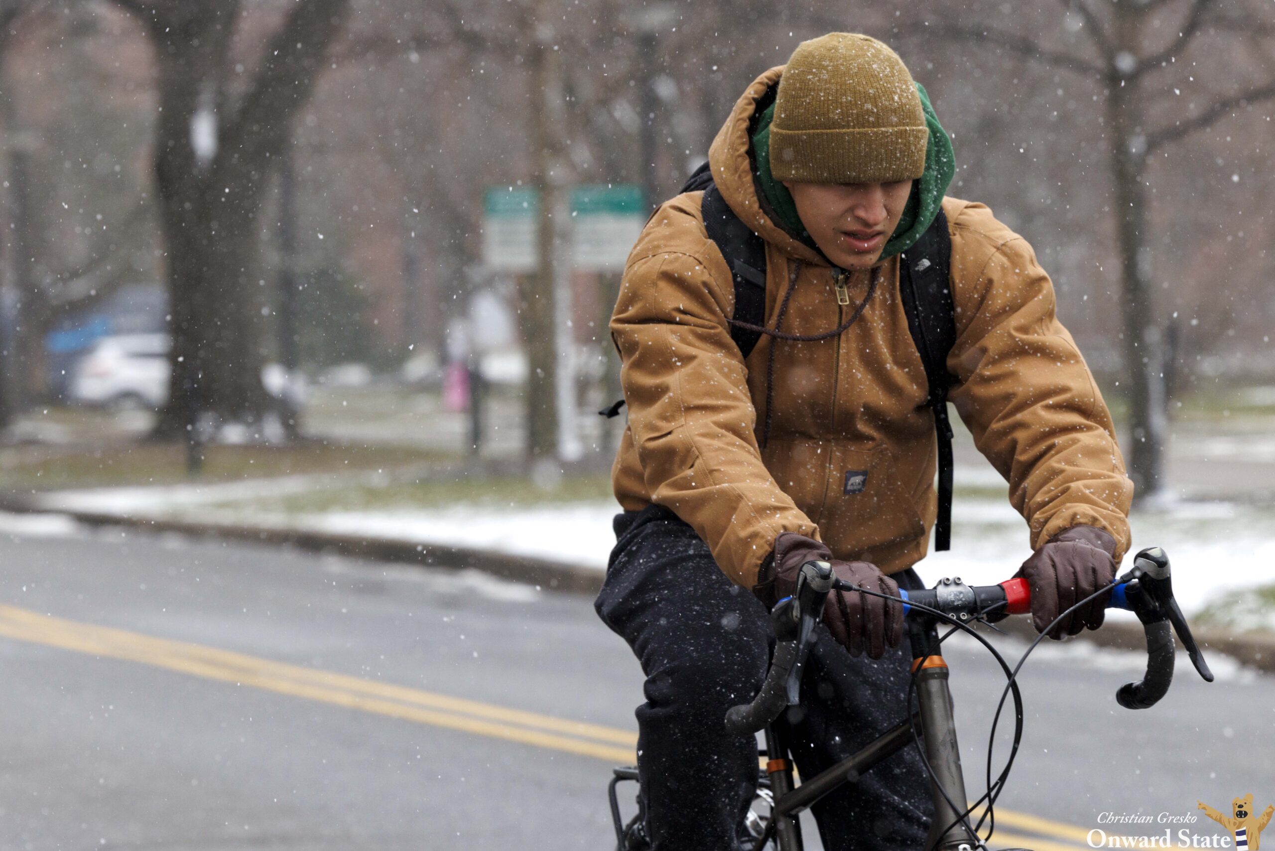 Lime-Green Bike Lanes Added To Foster Avenue In State College | Onward ...