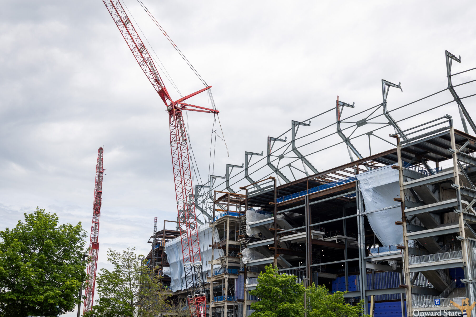 Beam By Beam: An Update On The Beaver Stadium Revitalization Project ...